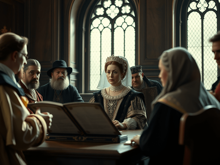 Elizabeth I and Religious Tensions: Navigating the Protestant-Catholic ...